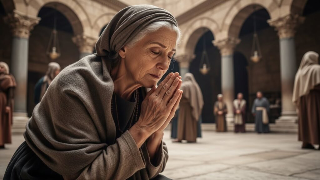 The Story of the Prayerful Widow in the Bible (Anna’s Life of Steady ...